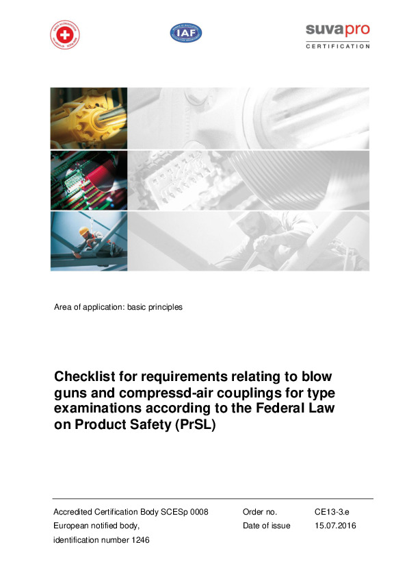 Type-C standards for presses | Machine safety